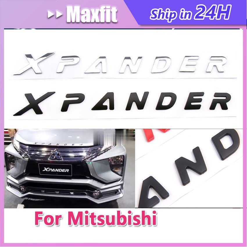 Jual Emblem Xpander Kap Mesin Mobil Logo XPANDER Tulisan Emblem Xpander ...