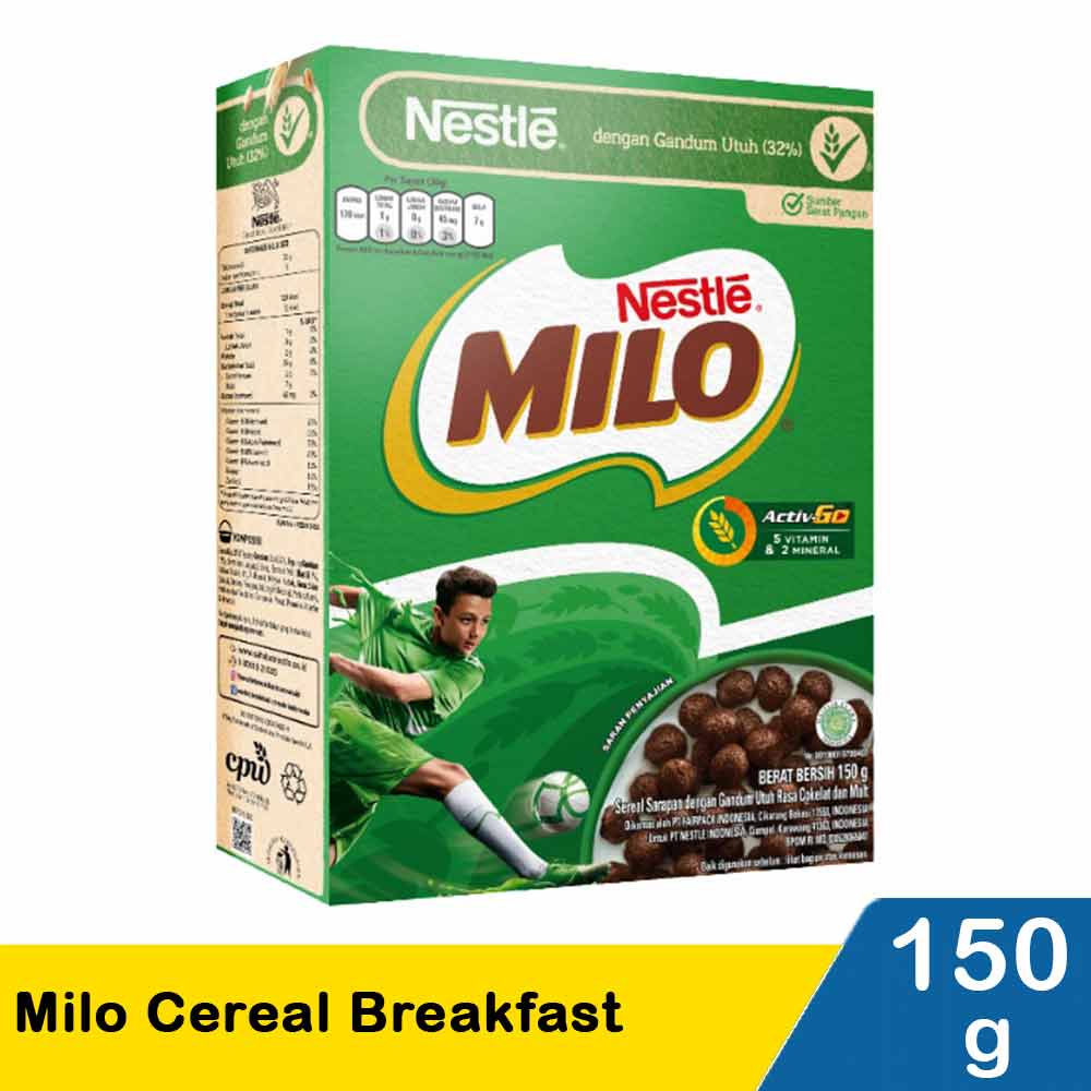 Jual NESTLE MILO Cereal 150 Gr | Shopee Indonesia