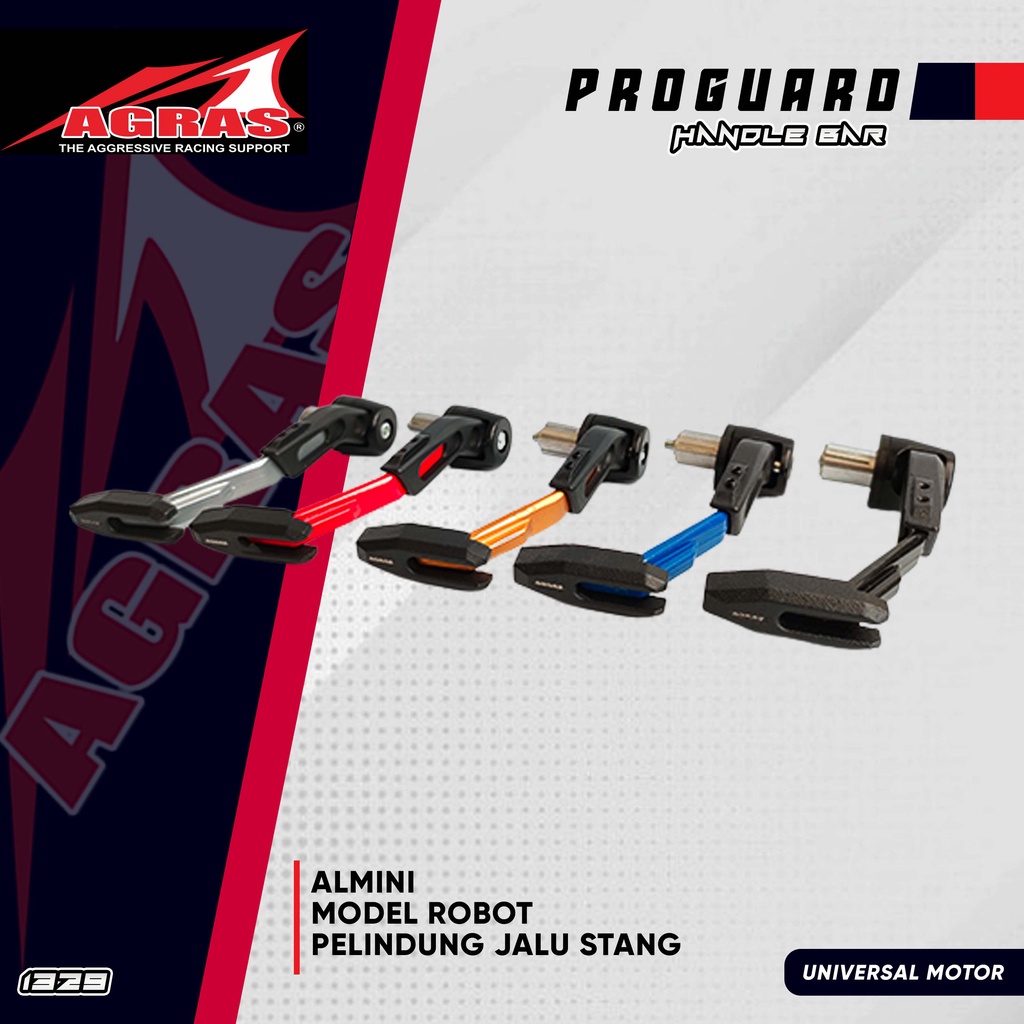 Jual Proguard Handlebar Model Robot – Handguard Almini CNC | AGRAS ...