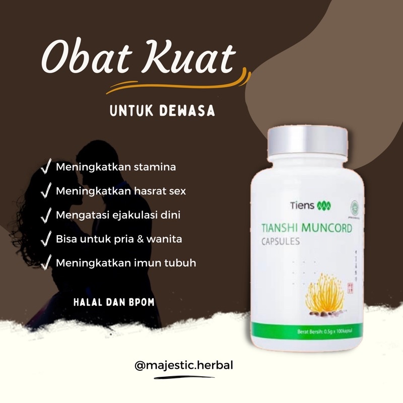 Jual Muncord Cordy-Max Cordyceps [ ECER ] - OBAT KUAT | OBAT KUAT PRIA ...