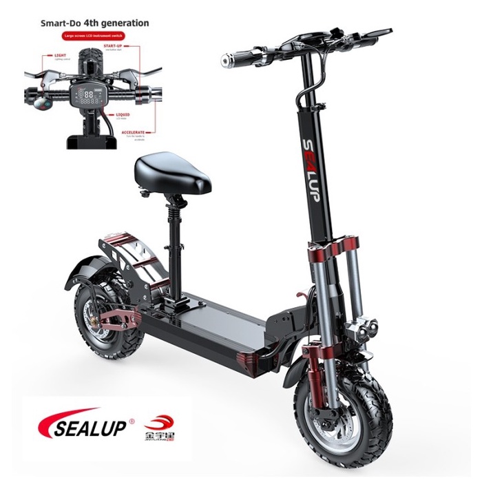 Jual Electric Scooter SEALUP Q22 skuter listrik OTOPED 12" OFF ROAD ...