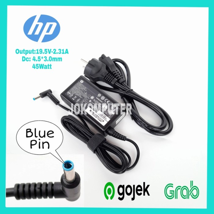 Jual Adaptor Charger Original Laptop HP Probook 440-G5 19.5V 2.31A Blue Pin | Shopee Indonesia