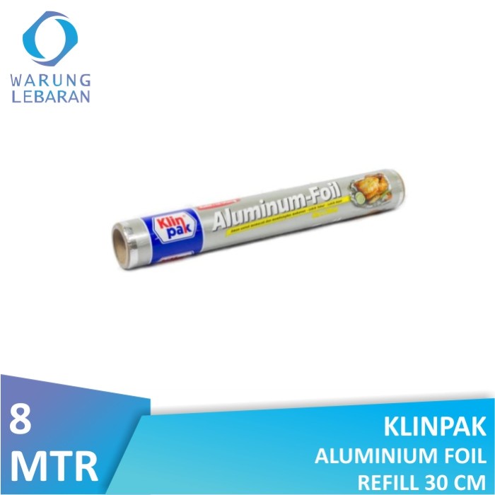 Jual Klinpak Aluminium Foil Refill 8m x 30cm | Shopee Indonesia