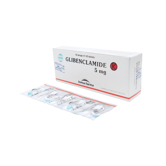 Jual GLIBENCLAMIDE 5 MG 1 STRIP 10 TABLET | Shopee Indonesia