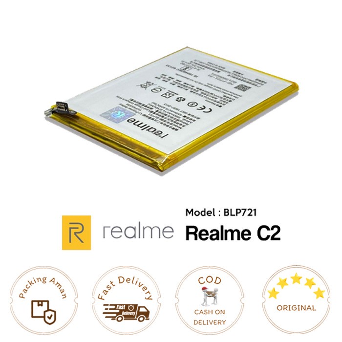 Jual Baterai REALME C2 BLP721 ORI99 | Shopee Indonesia