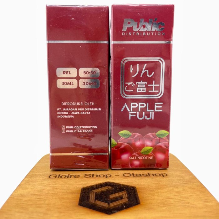 Jual SALT - Apple Fuji 30ml SaltNic by Public Liquid Pods Salt Nic Apel ...