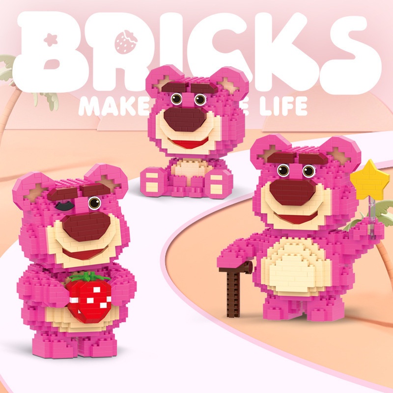 Jual LELE Nano Block Lotso Balok Susun Bricks Mainan Anak Mainan ...