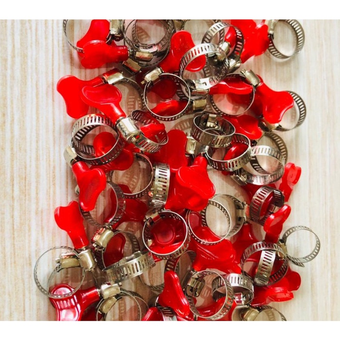 Jual Klem Selang + Knop GAS | Hose Clamp |Clamp Selang Gas | Shopee ...