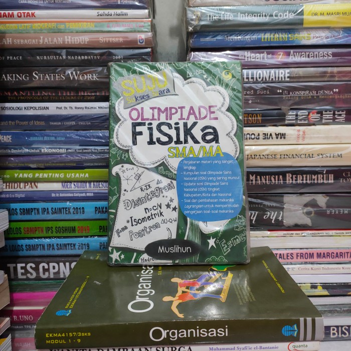 Jual ORIGINAL SUJU SUKSES JUARA OLIMPIADE FISIKA SMA/MA Baru Stok Lama ...