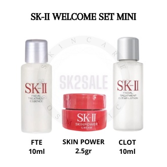 Jual SKII Pitera Kit Ukuran Mini / Midi - ( Skinpower/ Skin Power Cream + FTE + Clear Lotion ...