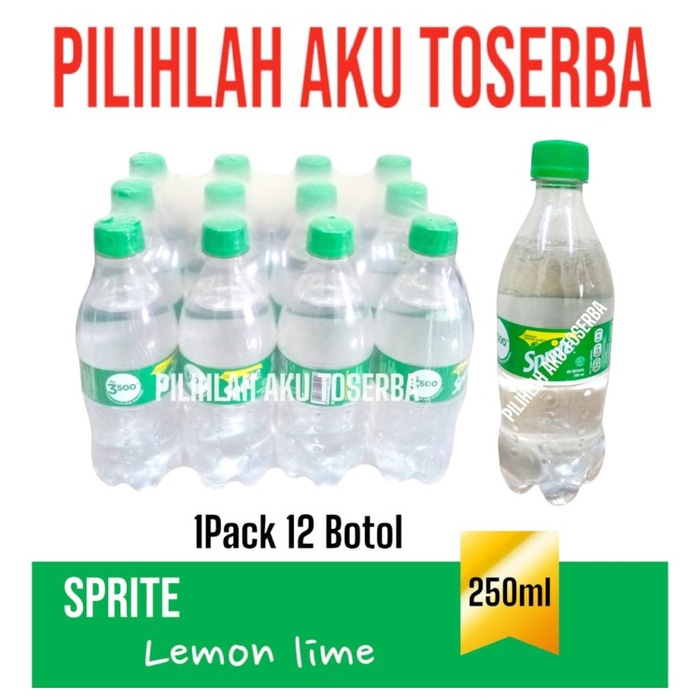Jual Sprite MINI Botol Pet Imut - ( HARGA 1 PACK ISI 12 botol ...