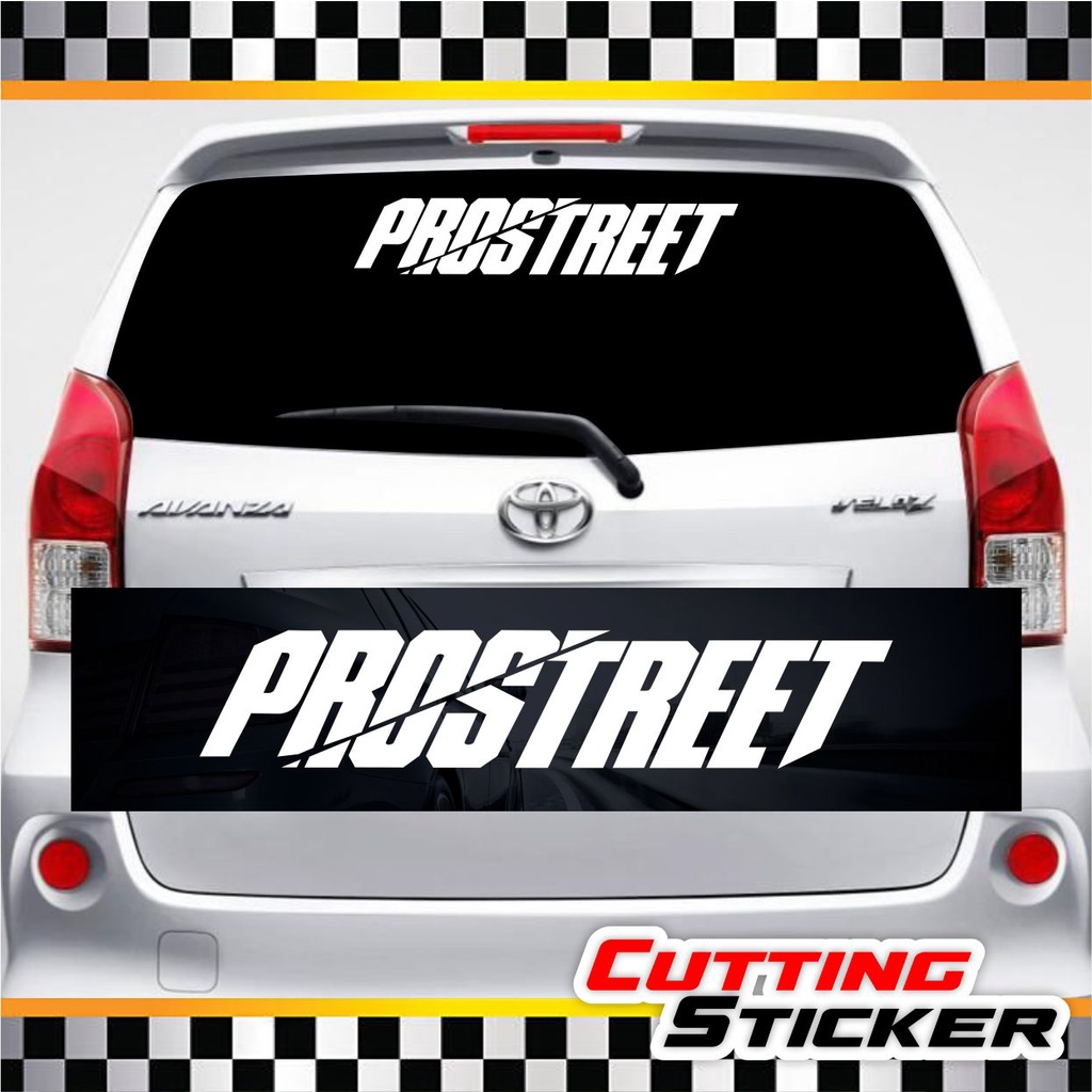 Jual CUTTING STICKER LOGO PROSTREET l STIKER MOBIL MOTOR KEREN | Shopee ...