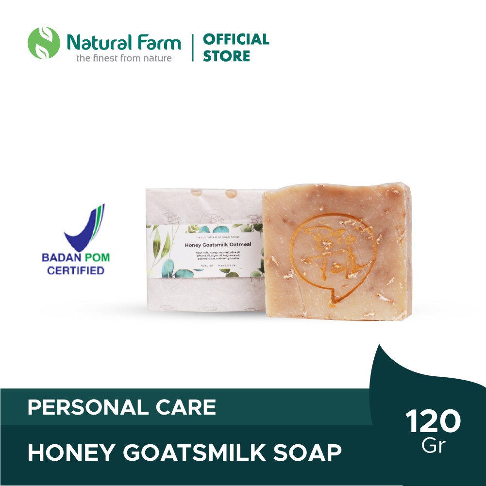 Jual Biotalk Honey Goatsmilk Oatmeal Soap - 120gr | Shopee Indonesia