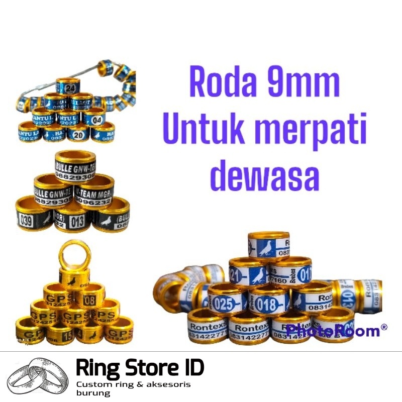 Jual RING BURUNG MERPATI DEWASA 9MM | Shopee Indonesia
