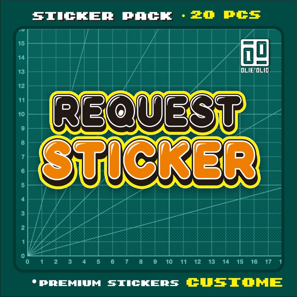 Jual STICKER PACK AESTETIK LOGO REQUEST | STICKER TUMBLER | STIKER ...