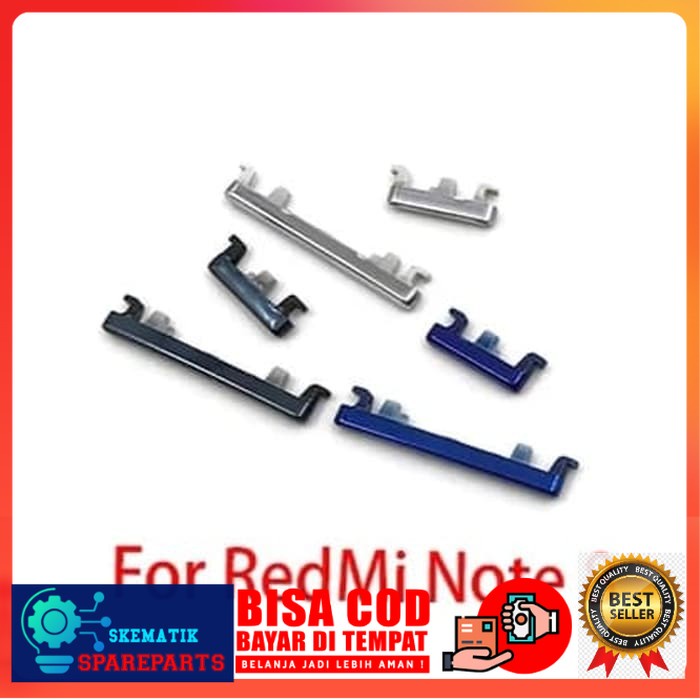 Jual Tombol Power ON Off dan Volume Luar Xiaomi Redmi Note 8 | Shopee Indonesia