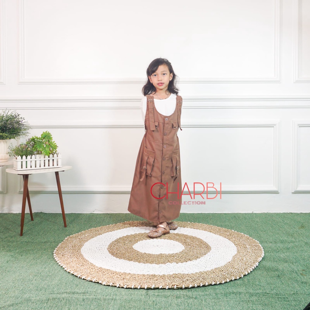 Jual OVERALL INARA SET CARGO 2 IN 1 ANAK ANAK Lengan panjang Baju ...