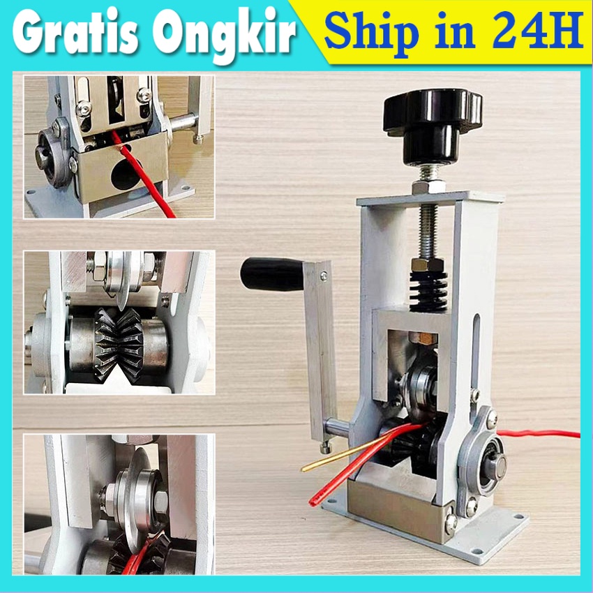 Jual Mesin Kupas Kawat Manual Wire Stripping Machine Bor Engkol Tangan ...