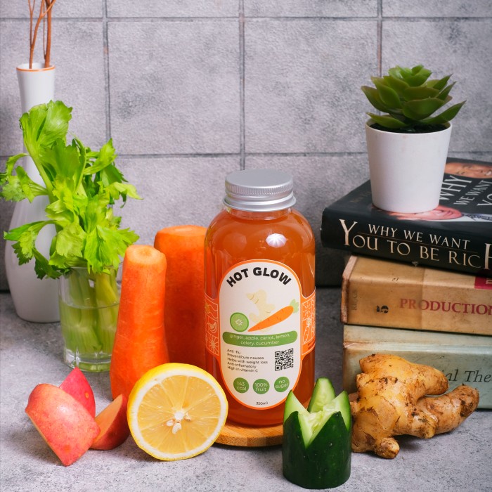 Jual Hot Glow Juice/ Jus Jahe ABOVE(350ml) | Shopee Indonesia