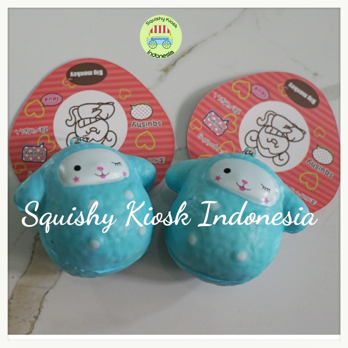 Jual Kawaii Blue Sheep Squishy by Big Monkey | Shopee Indonesia