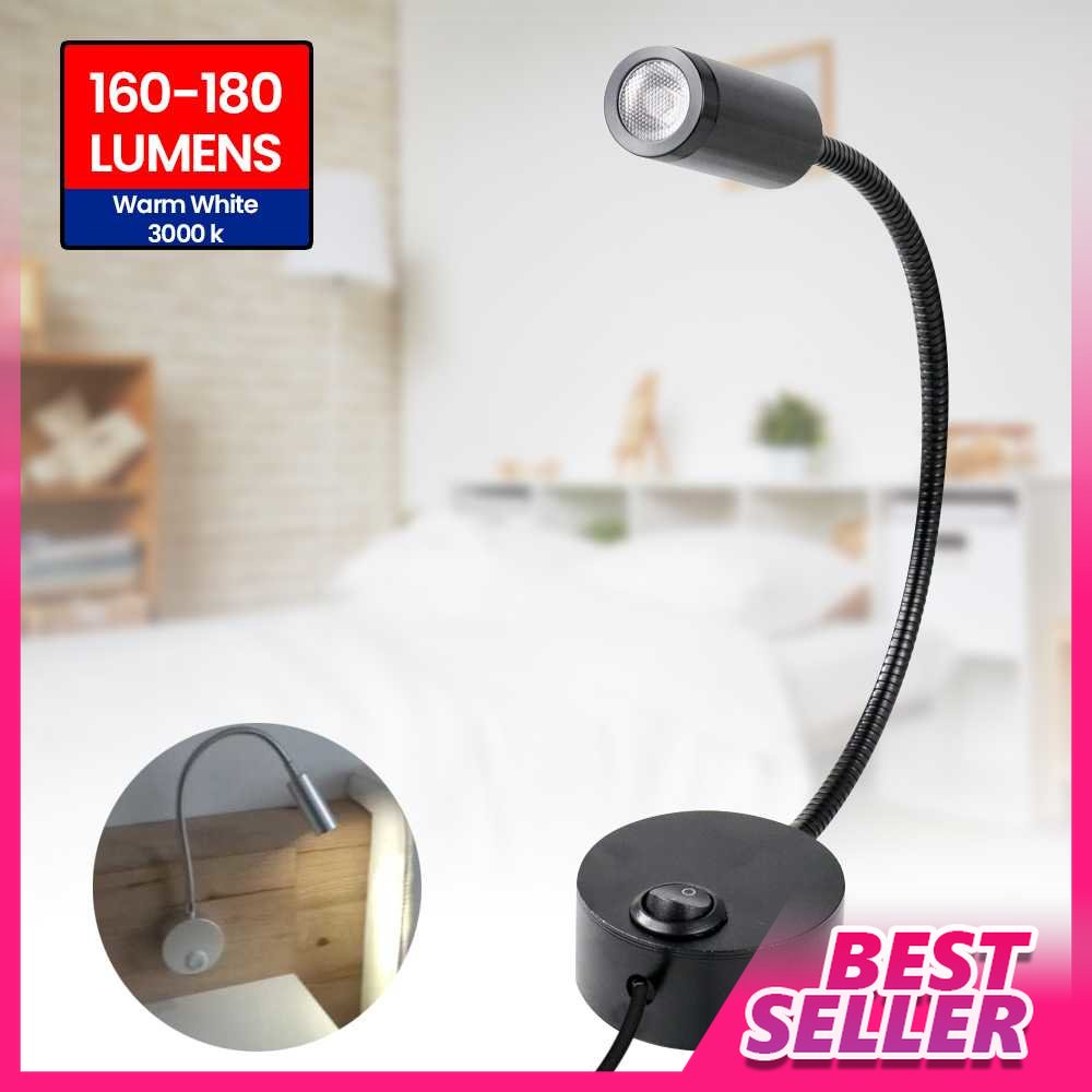 Jual LEDSONLINE Lampu Baca LED Reading Lamp Warm White 3W with Switch ...