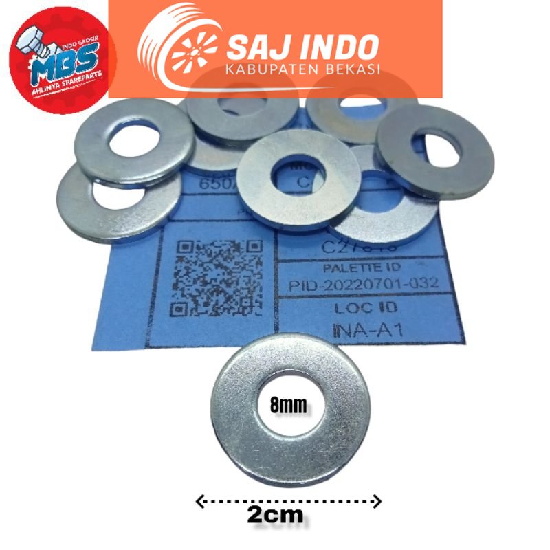 Jual SIG RING M8 BWUT 12 LEBAR 2CM TEBAL 2 MM ORIGINAL UNIVERSAL RING ...