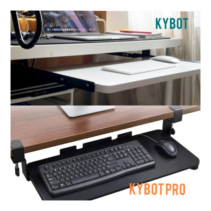 Jual keyboard tray KYBOT tempat keyboard dan mouse komputer - Putih ...