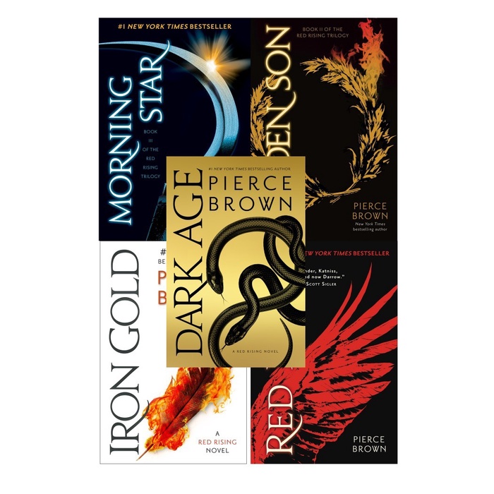 Jual Book Series in English of Red Rising Series 1-5 (5 books) | Shopee ...