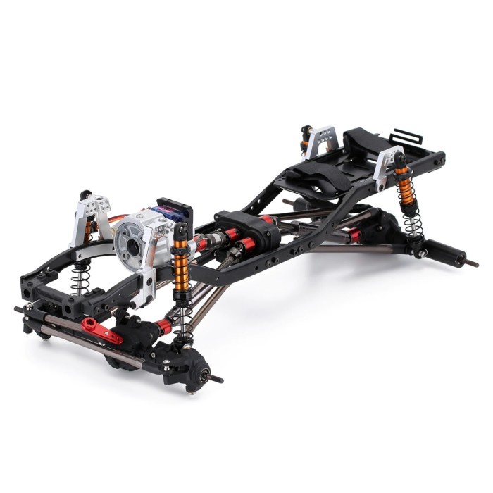 Jual INJORA 313mm Wheelbase Metal Chassis Frame kit axial SCX10 | Shopee Indonesia