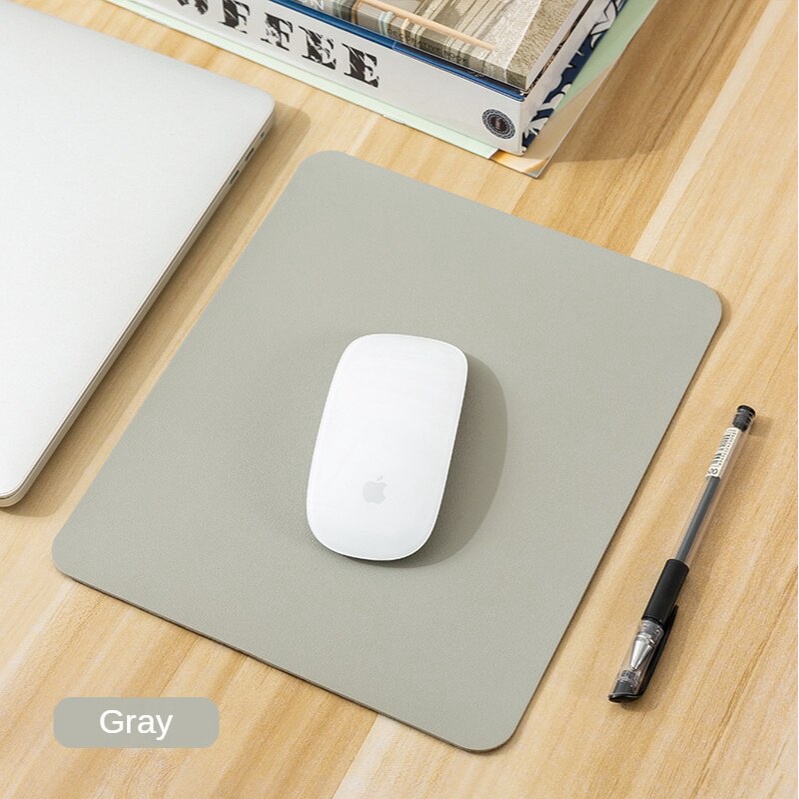 Jual Mouse Pad Komputer Desktop Alas Mouse Kantoran Bahan Kulit Pu ...