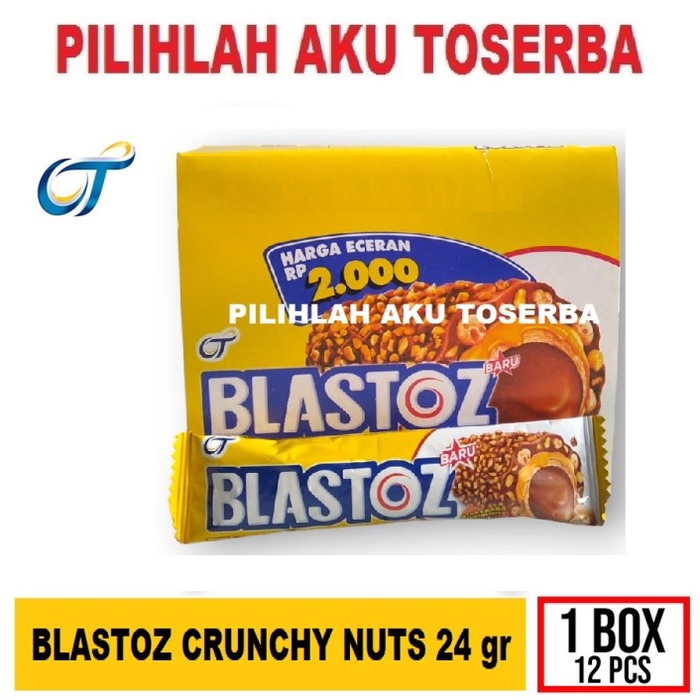 Jual BLASTOZ CRUNCHY NUTS REGULAR PACK - ( HARGA 1 BOX ISI 12 pcs ...