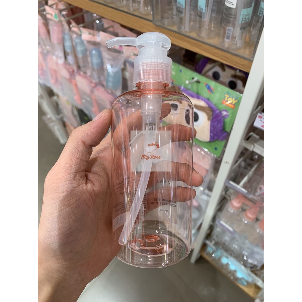Jual MINISO Botol Pump 280mL / Botol Plastik Pet 280ml Bening Tebal Tutup Pump Lotion | Shopee ...