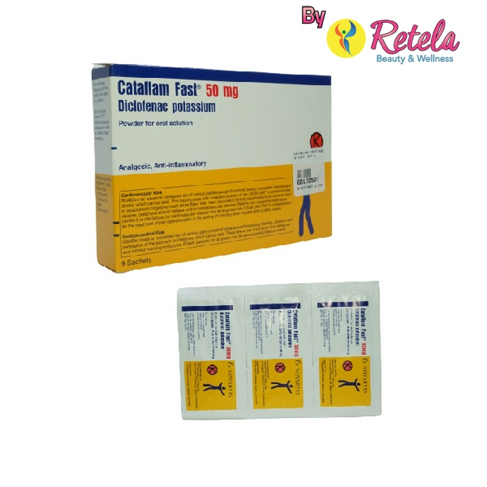 Jual CATAFLAM POWDER 50GR 3 SACHET | Shopee Indonesia