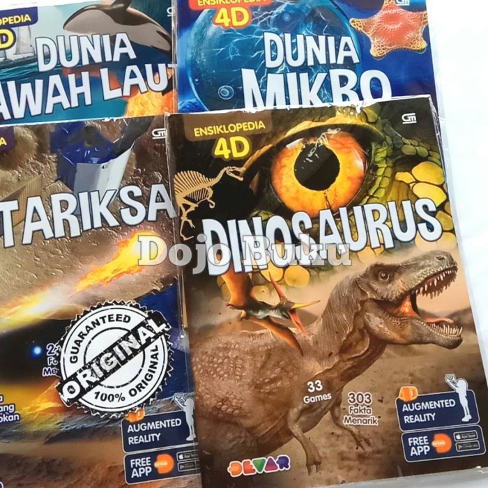 Jual Ensiklopedia 4D : Dinosaurus by Devar Entertainment | Shopee Indonesia