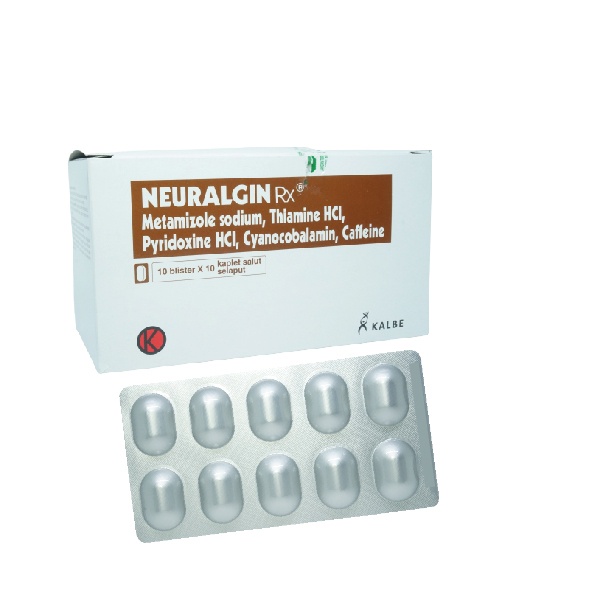 Jual NEURALGIN RX 500MG 1 STRIP 10 TABLET | Shopee Indonesia
