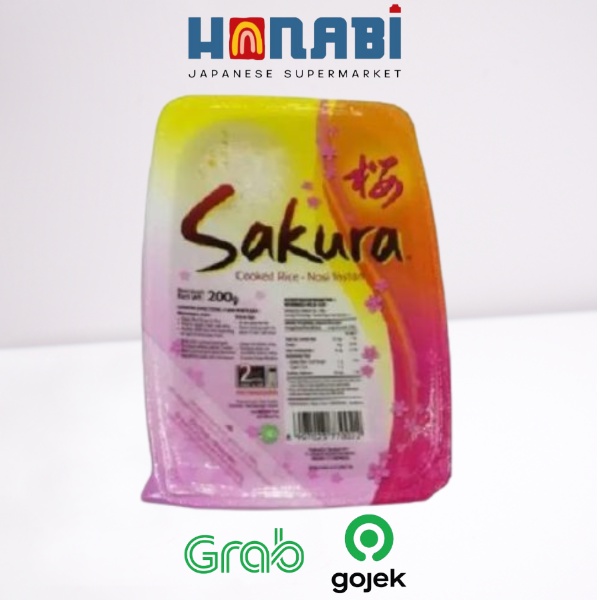 Jual Sakura Cooked Rice 200g - Nasi Siap Saji Made In Japan | Shopee ...