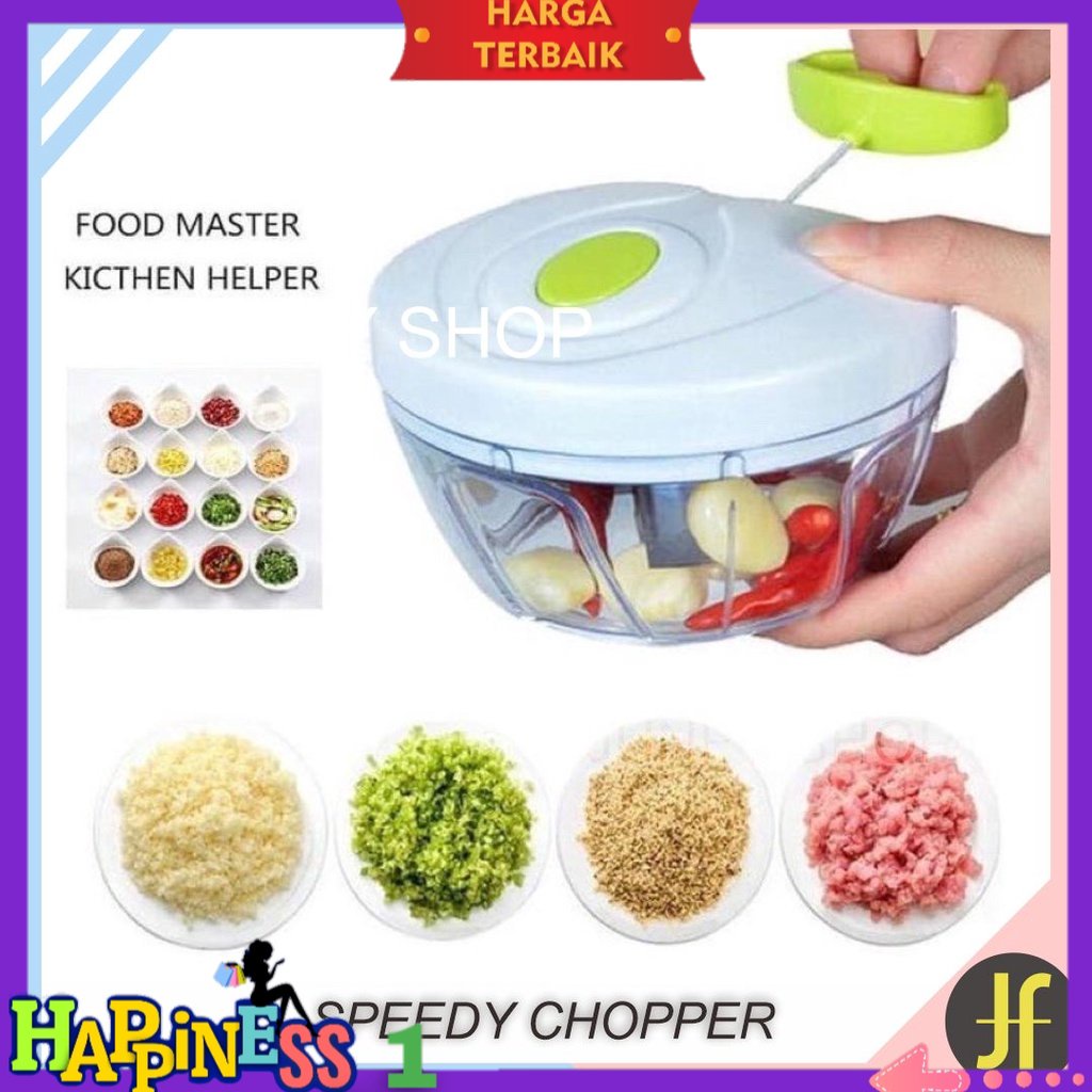 Jual BESAR BLENDER TARIK Speedy chooper blander manual mini grinder ...