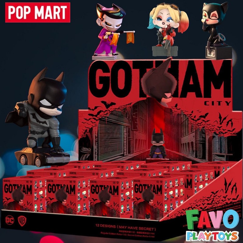 Jual POP MART DC Batman Gotham City Series - FULL SET 12 PCS | Shopee ...