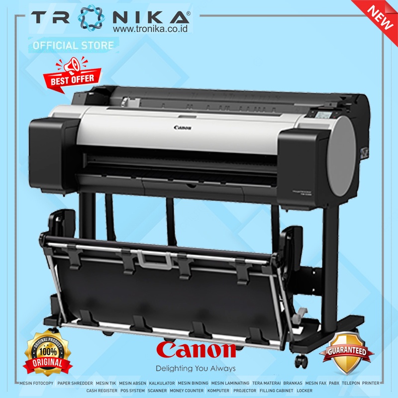Jual MESIN PLOTTER | CANON TM-5300 | ORIGINAL | GARANSI RESMI | Shopee ...
