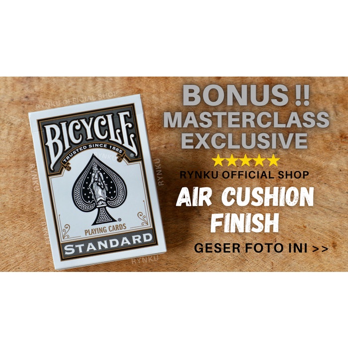 Jual KARTU REMI BICYCLE STANDARD BLACK BACK PLAYING CARD - PUNGGUNG ...