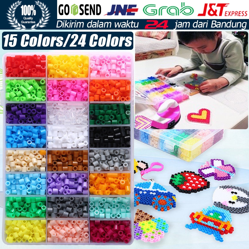 Jual 5.5 Mm DIY Perler Fuse Beads Kit Kerajinan Manik Set Pendidikan ...