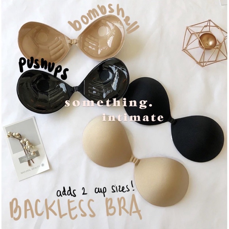Jual Backless Bombshell Bra Super Pushup Self Adhesive Push up ...