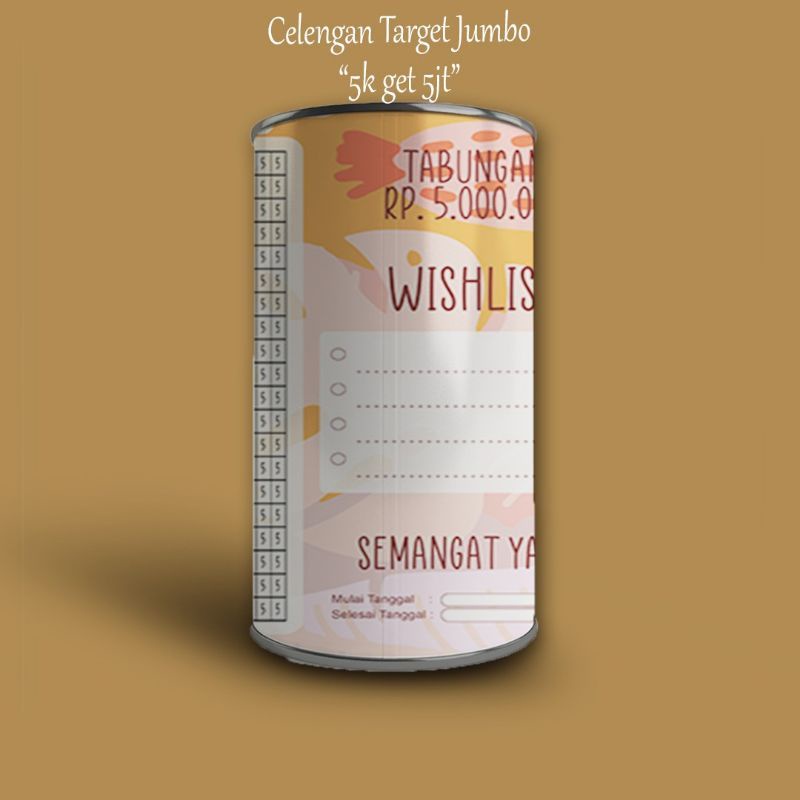 Jual CELENGAN TARGET JUMBO VIRAL [UKURAN JUMBO 20x10CM] PART 1 | Shopee ...