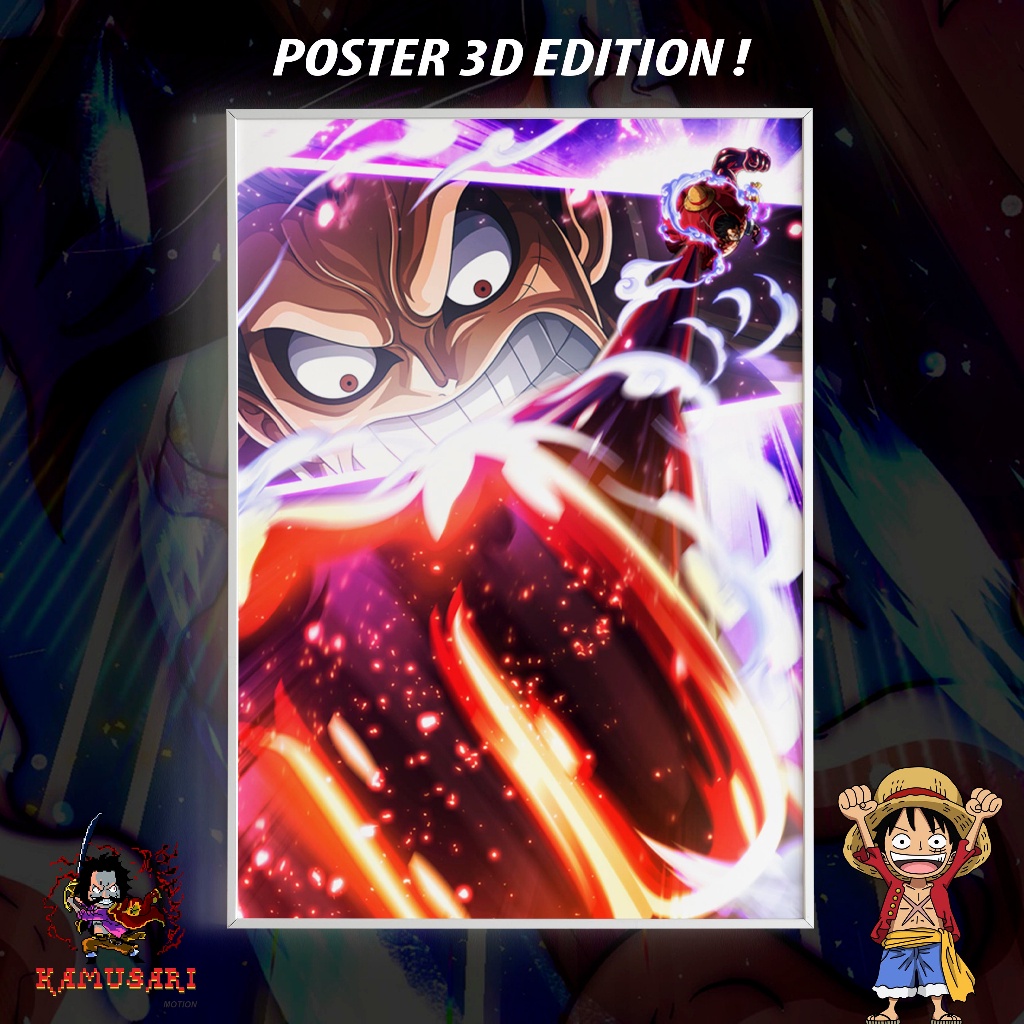 Jual POSTER 3D MOTION - SNAKE MAN - POSTER ANIME BERGERAK | Shopee ...