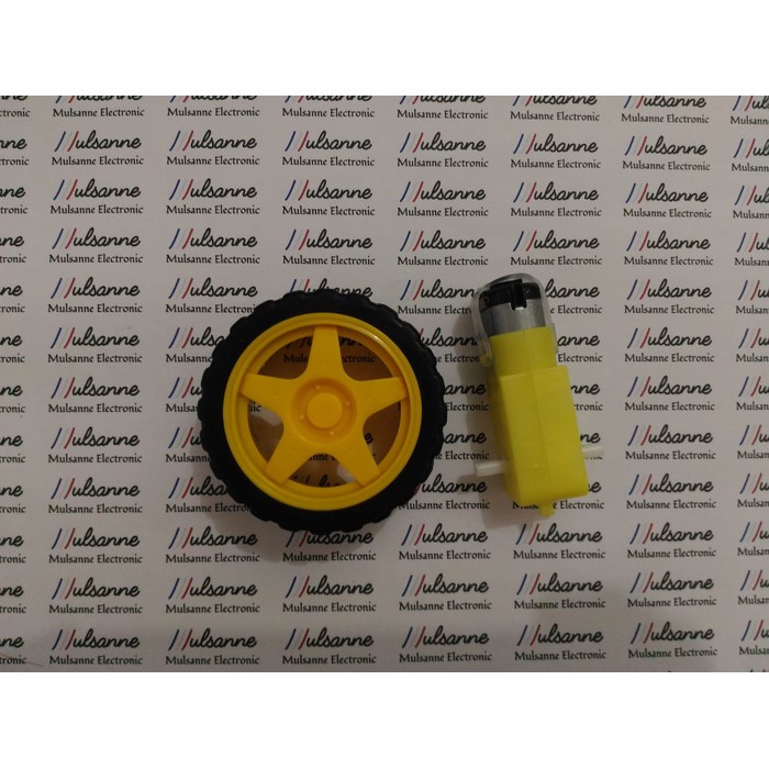 Jual Robot Wheel / Roda Robot + DC Motor | Shopee Indonesia