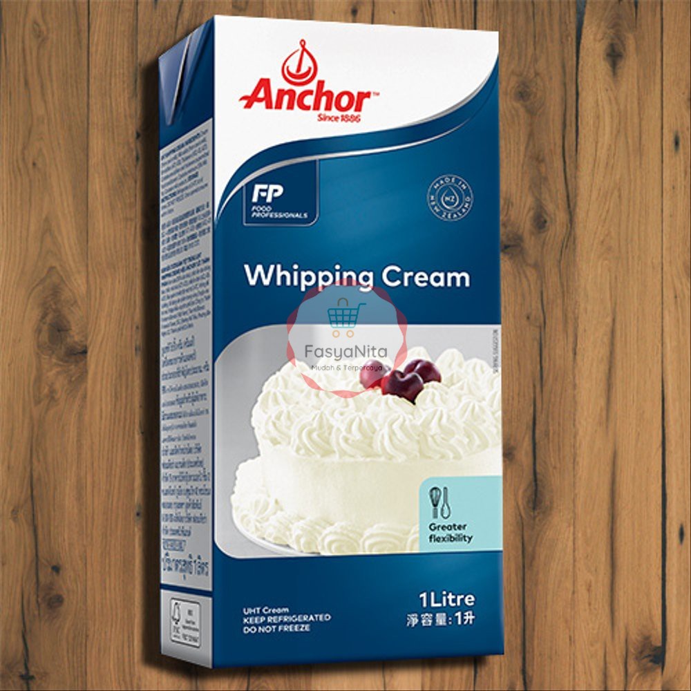 Jual Whipping Cream Cair / Whip Anchor Greenfields Millac Gold Roselle ...