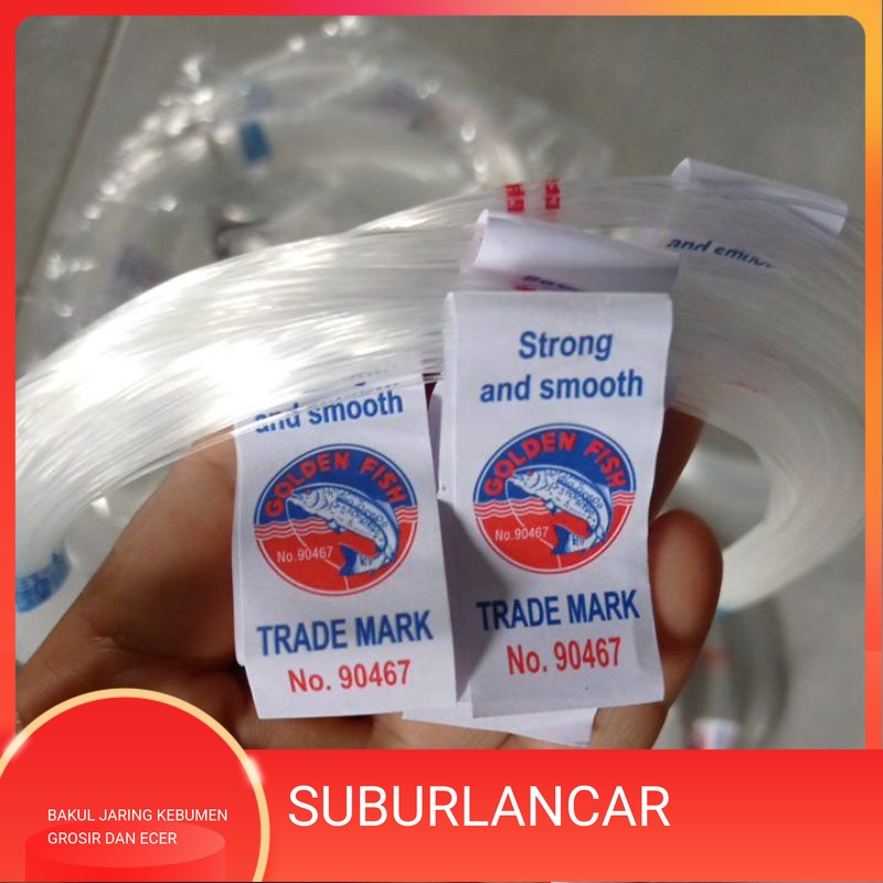 Jual SENAR pancing golden fish strong and smooth nmr ...