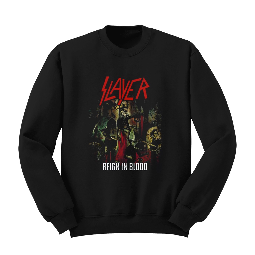 Jual Slayer - Reign In Blood Sweatshirt | Shopee Indonesia