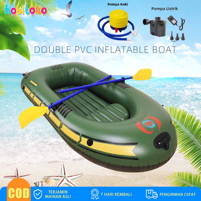 Jual 【Ready stock】Perahu Karet 2 Orang Dewasa Intex Seahawk 2 Perahu ...