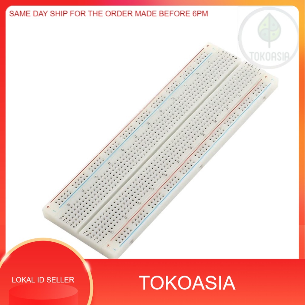 Jual (Local Stock) MB-102 MB 102 Solderless Breadboard 830 Point PCB ...